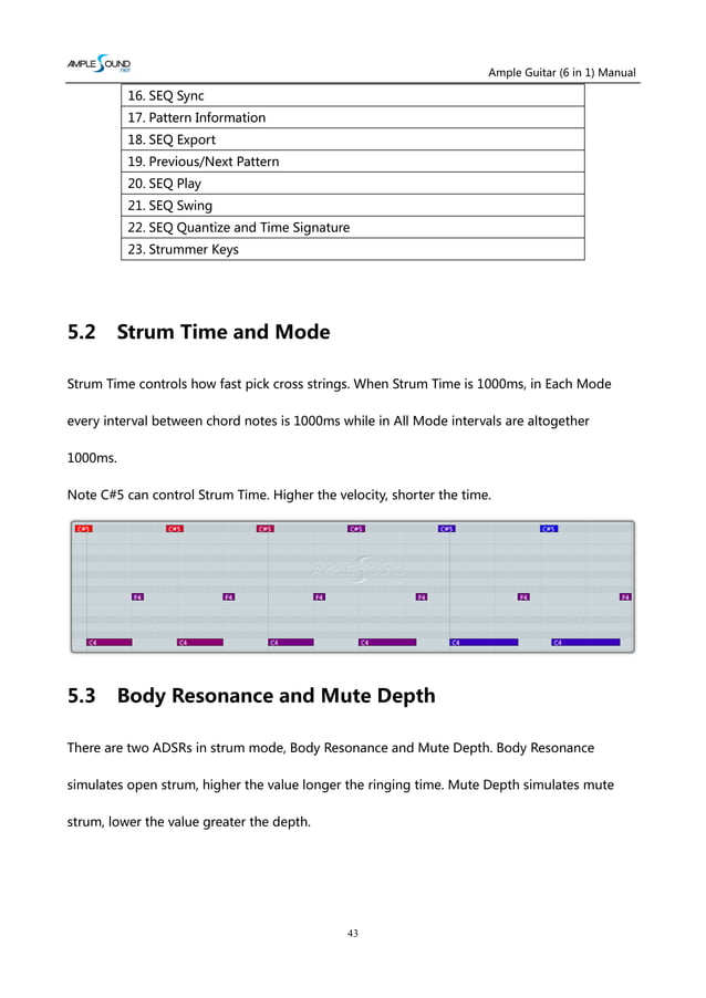 Ample_Guitar(6_in_1)Manual.pdf | Digital Audio | Computer Software and Applications