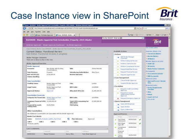 Amplexor - The K2 Case Management Framework | PPTX