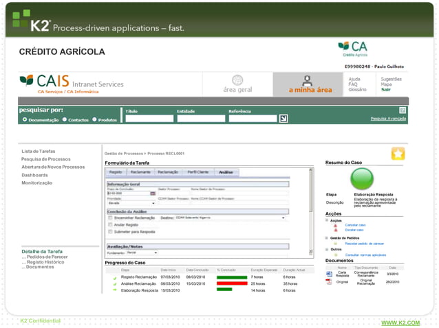Amplexor - The K2 Case Management Framework | PPTX