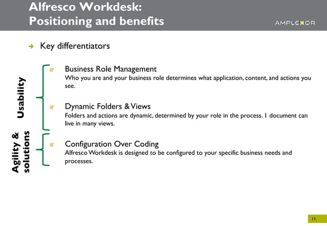Amplexor Alfresco ECM Solutions Seminar - Adaptive Case Management ...