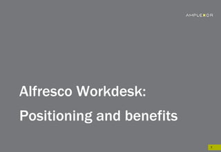 Amplexor Alfresco ECM Solutions Seminar - Adaptive Case Management ...