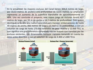 Ampliacion del canal de panama | PPT