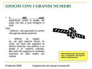 Ampliamento del campo numerico | PPT
