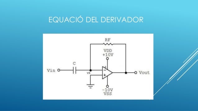 Amplificador derivador
