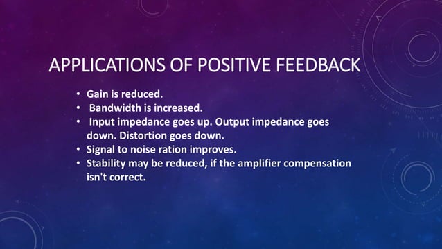 Amplifier | PPTX | Consumer Electronics | Technology & Computing
