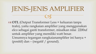 Amplifier | PPTX