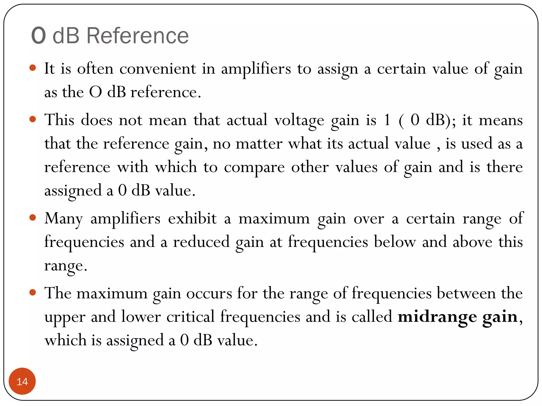 Amplifier frequency response(part 1) | PDF
