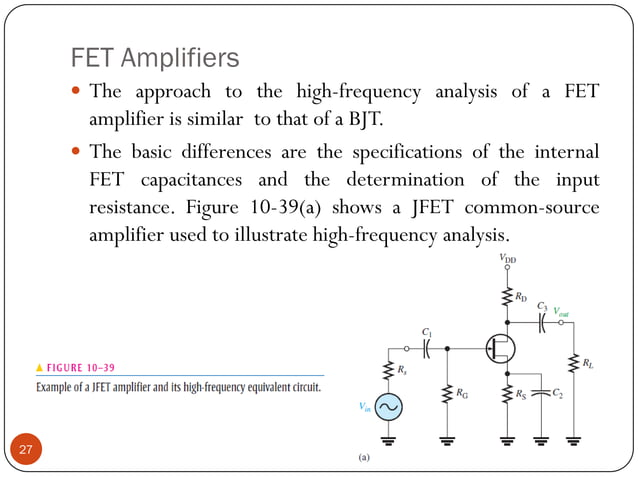 Amplifier frequency response (part 2) | PPT