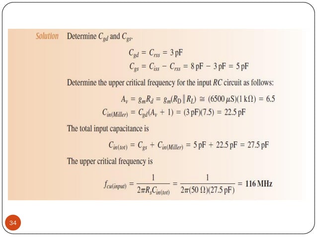 Amplifier frequency response (part 2) | PPT