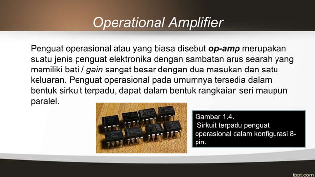 Amplifier & Operational Amplifier | PPT | Free Download