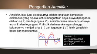 Amplifier & Operational Amplifier | PPT | Free Download