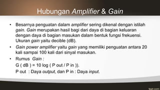 Amplifier & Operational Amplifier | PPT | Free Download