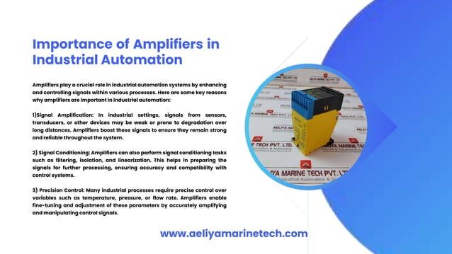Precision Amplifiers Collection Optimizing Industrial Automation | PPT Precision Amplifiers Collection Optimizing Industrial Automation | PPT