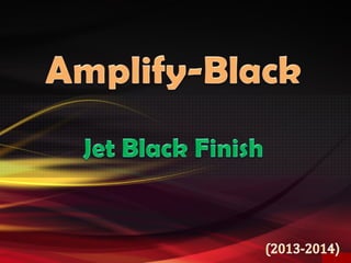 Amplify Black---Colour deepening agent increases the depth of dyed ...