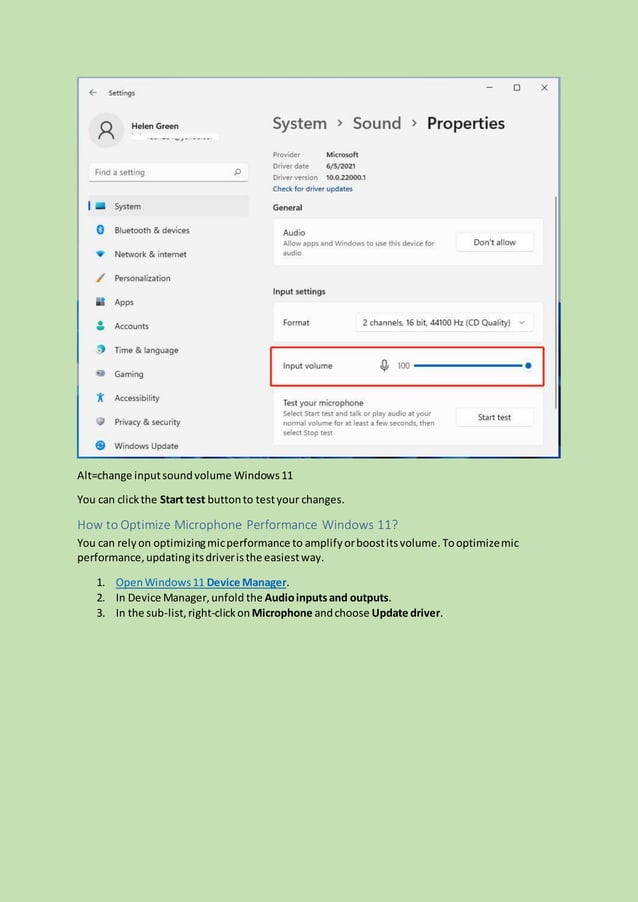 Amplify boost increase mic volume windows 11 | DOCX | Digital Audio ...