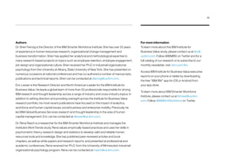 Amplifying employee voice exec report | PDF | Human Resources | Business