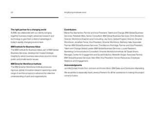 Amplifying employee voice exec report | PDF | Human Resources | Business