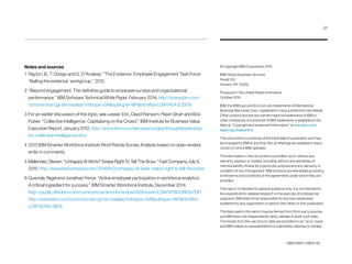 Amplifying employee voice exec report | PDF | Human Resources | Business