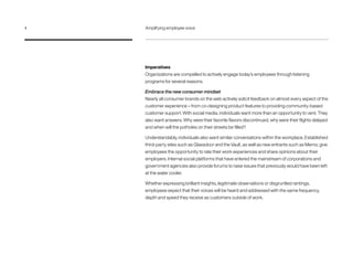 Amplifying employee voice exec report | PDF | Human Resources | Business