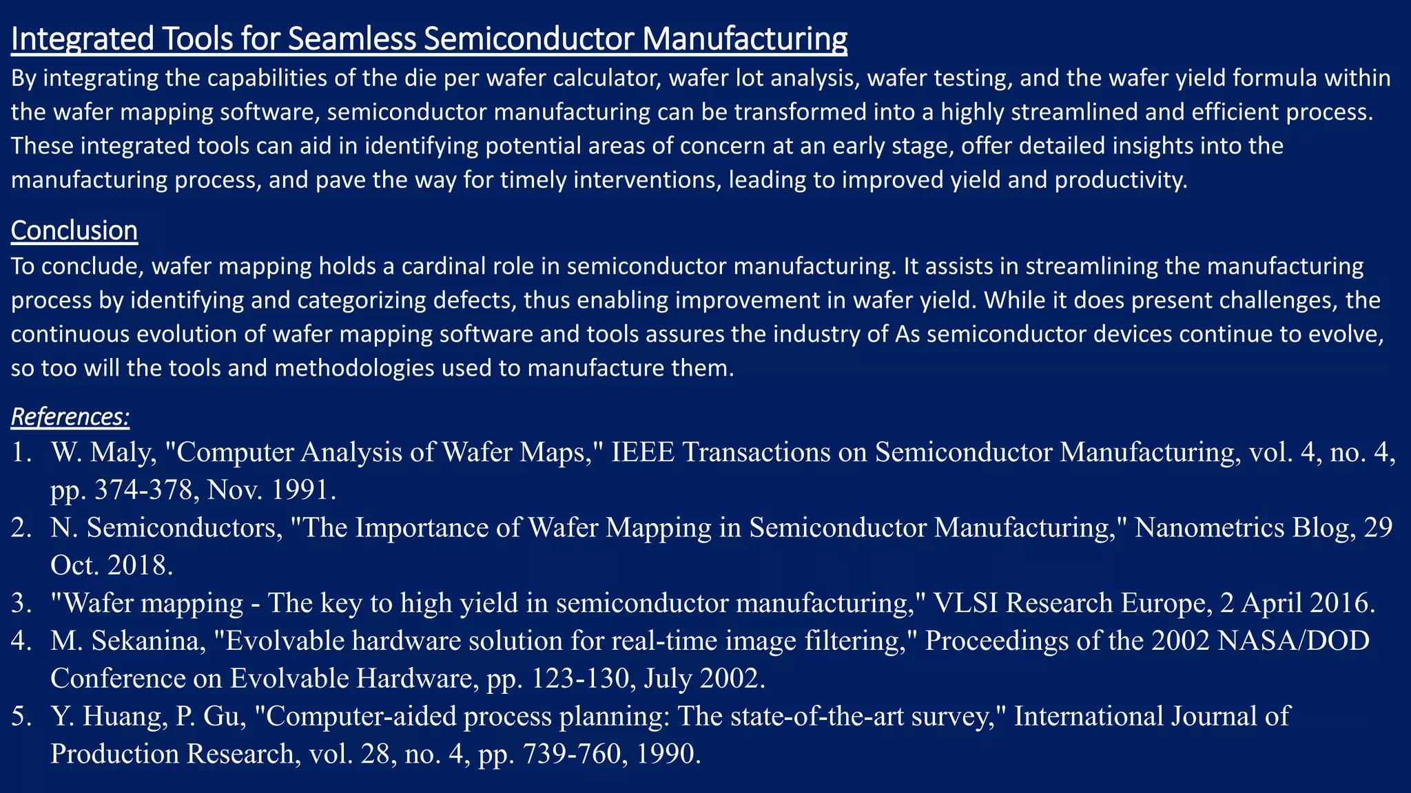 Amplifying the Power of Efficient Semiconductor Production with Next ...