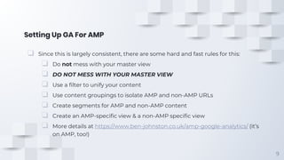 Amp'lifying your google analytics ben johnston | PPT