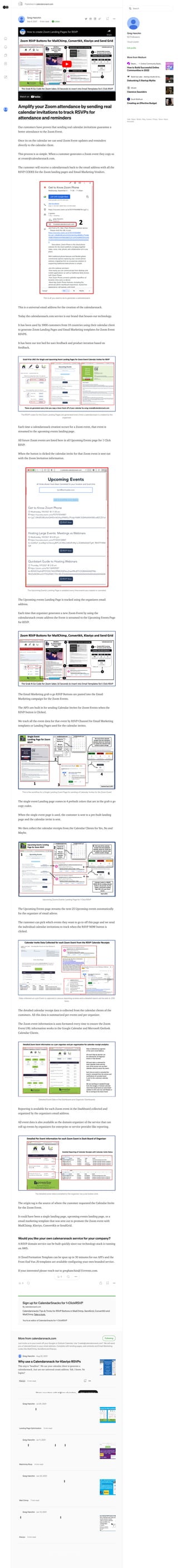Amplify your Zoom attendance by sending real calendar invitations | PDF | Free Download