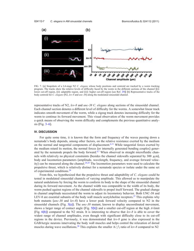 Automated sorting of parasitic worms using sine-wave channels | DOCX | Physics | Science