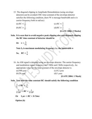Amplitude modulated-systems | PDF