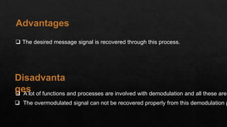 Amplitude demodulation | PPT