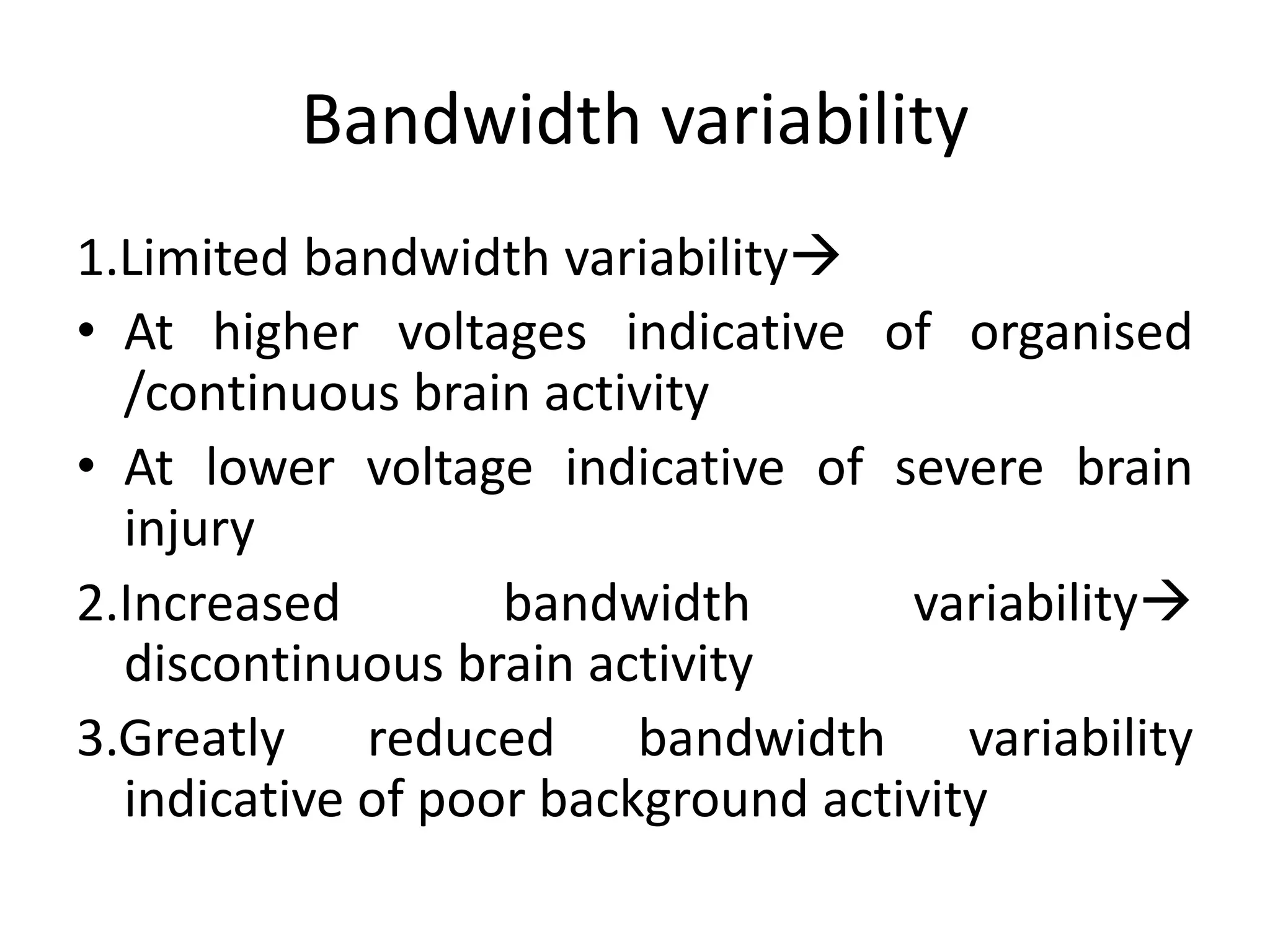 Amplitude integrated eeg in neonates | PPTX
