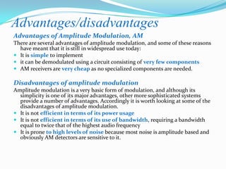 Amplitude modulation | PPTX