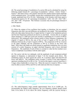 Amplitude modulation | PDF