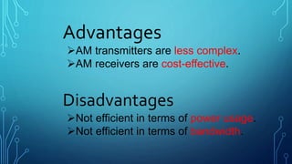 Amplitude modulation | PPTX