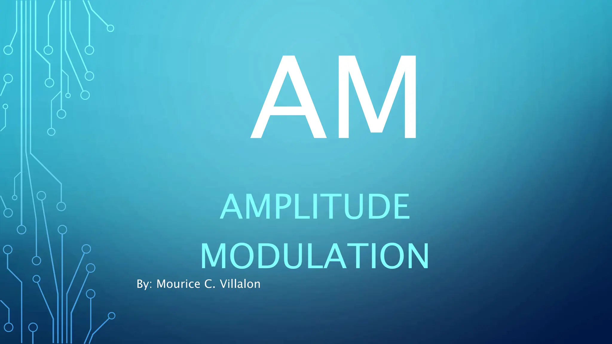 AMPLITUDEMODULATION " for grade 11".pptx