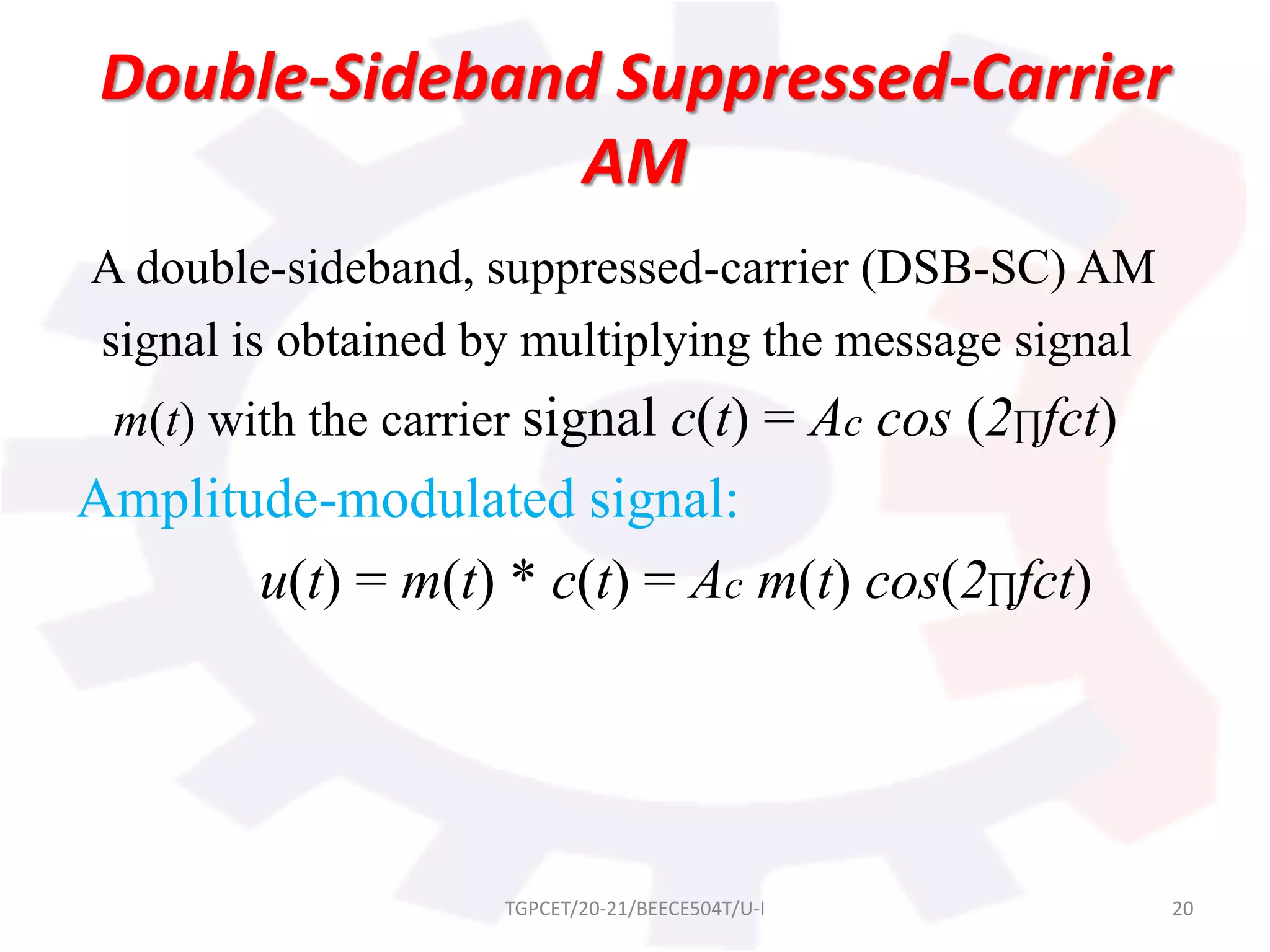 Amplitude modulation (Communication Electronics ) | PDF