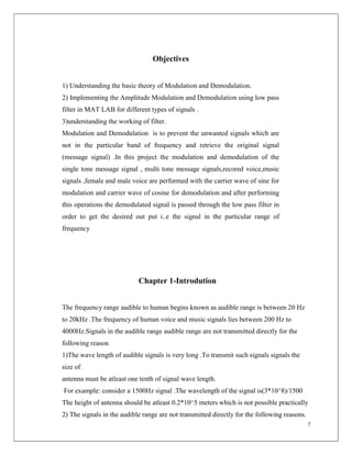 Amplitude Modulation using Multipliers and Envelope Detector | PDF