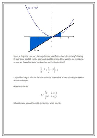 TO FIND AREA UNDER THE CURVE USING INTEGRATION | DOCX | Physics | Science