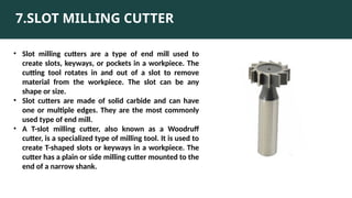 “Detailed Study and Classification of Various Types of Milling Cutters ...