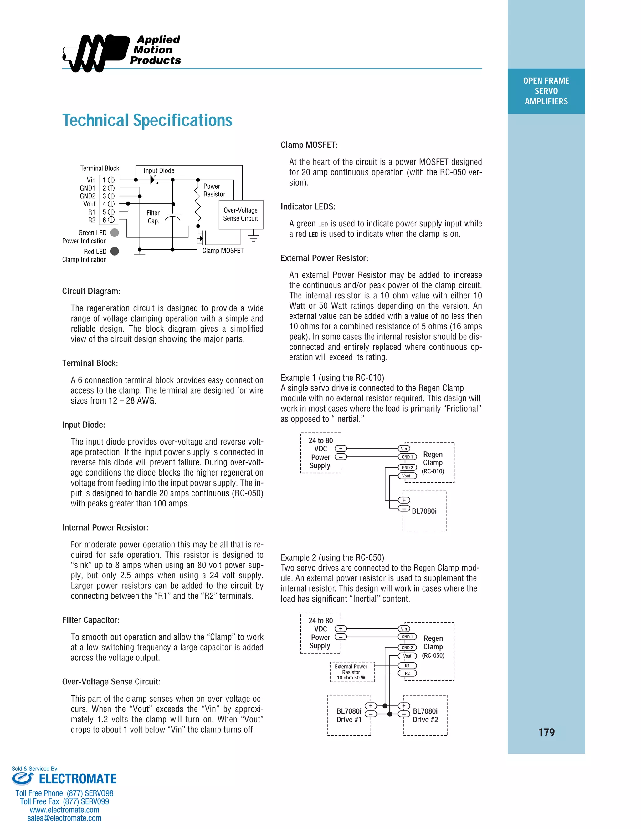 Amp regen clamp_specsheet | PDF
