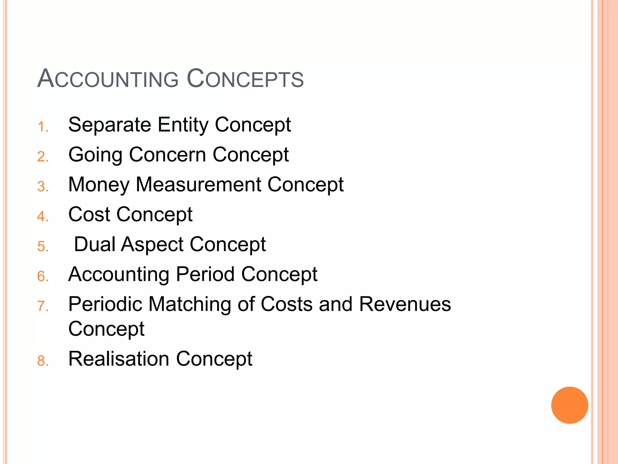 Accounting Principles, Concepts and Accounting Equation | PPT Accounting Principles, Concepts and Accounting Equation | PPT