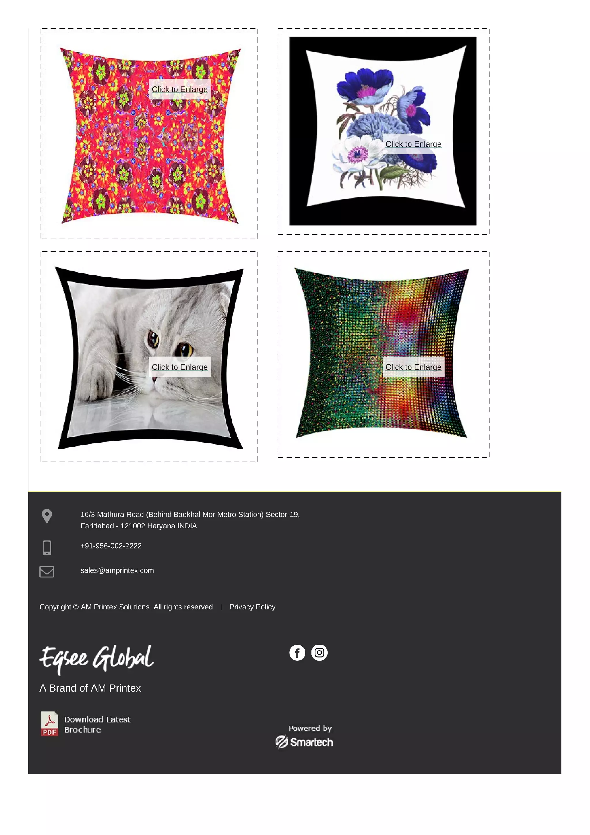 Pillow Cover Printing | PDF