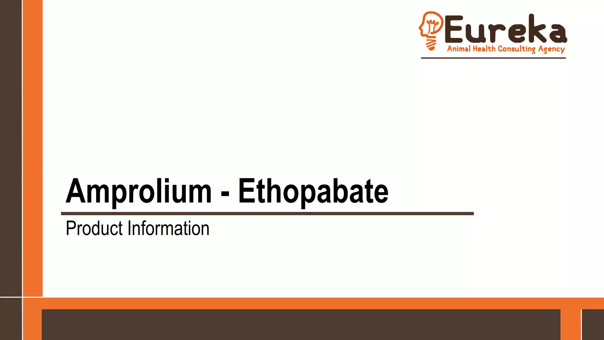 Amprolium ethopabate product information | PPTX