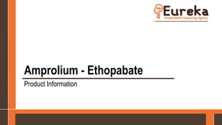 Amprolium ethopabate product information | PPT