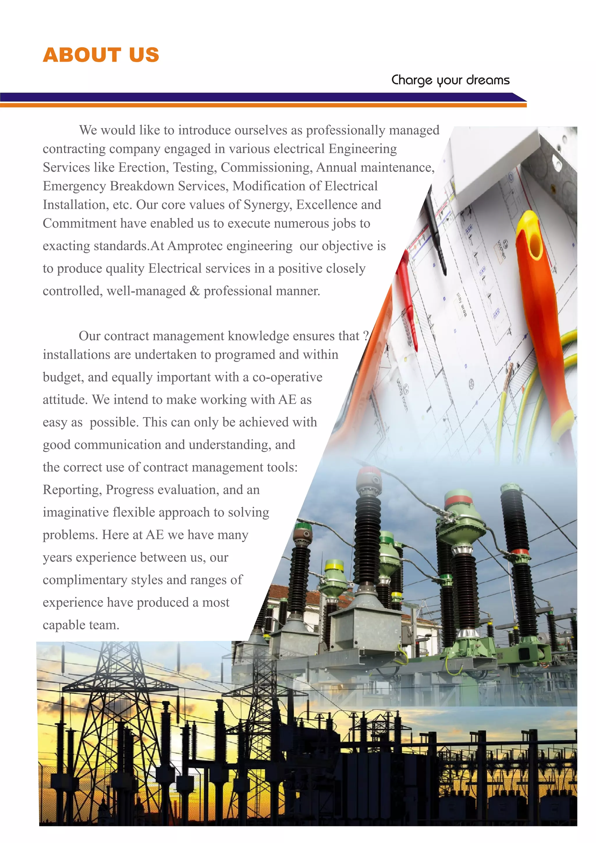Amprotec Engineering Company Profile | PDF