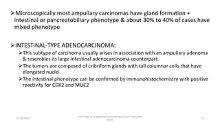 AMPULLARY ADENOMA CASE - BASED DISCUSSION | PPTX