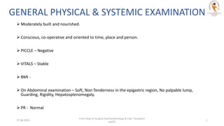 AMPULLARY ADENOMA CASE - BASED DISCUSSION | PPTX