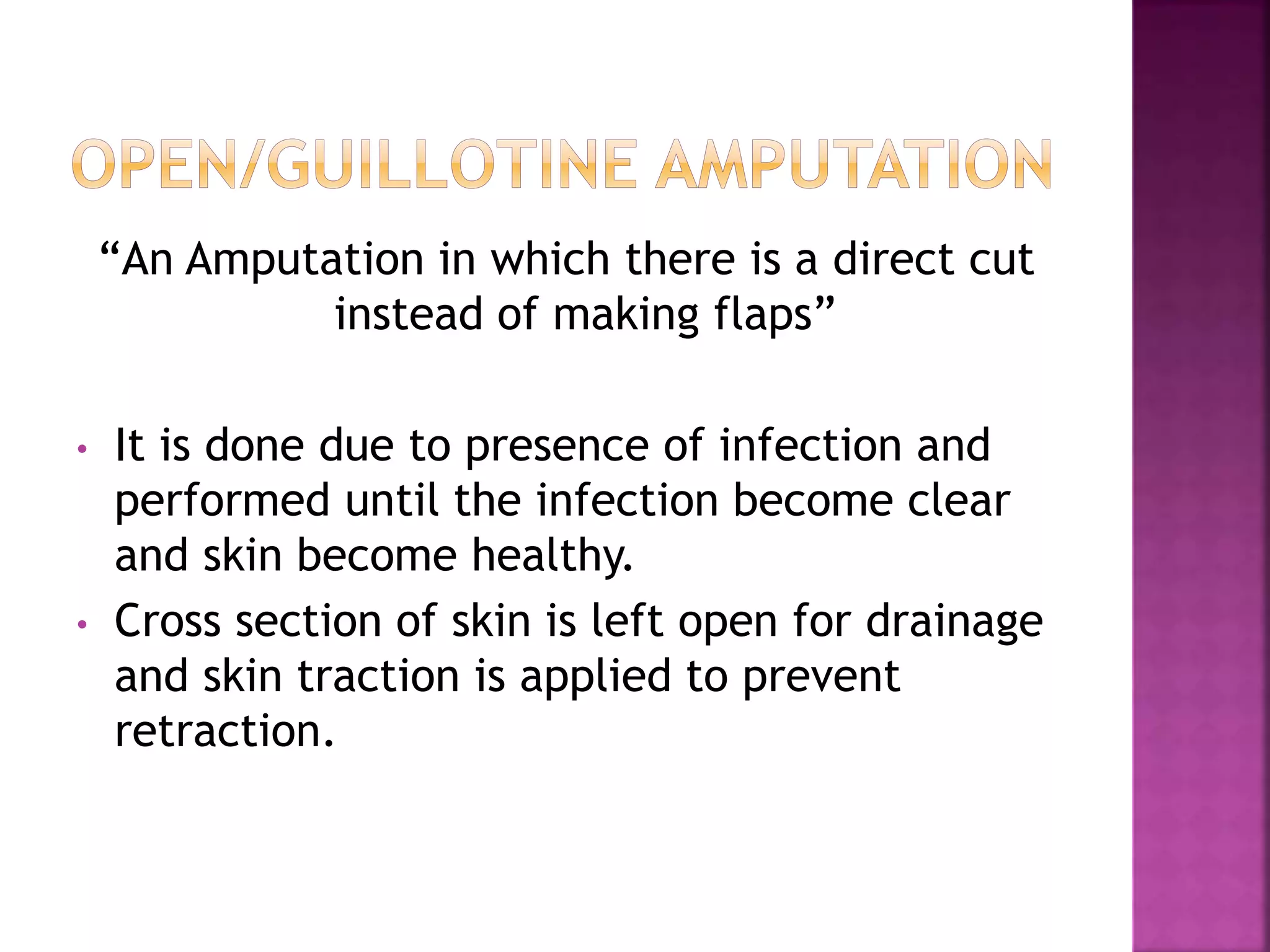 Amputation | PPTX