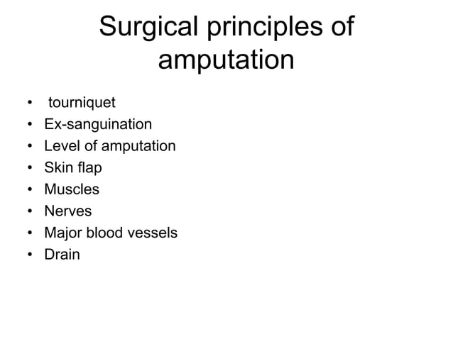 Amputation | PPTX