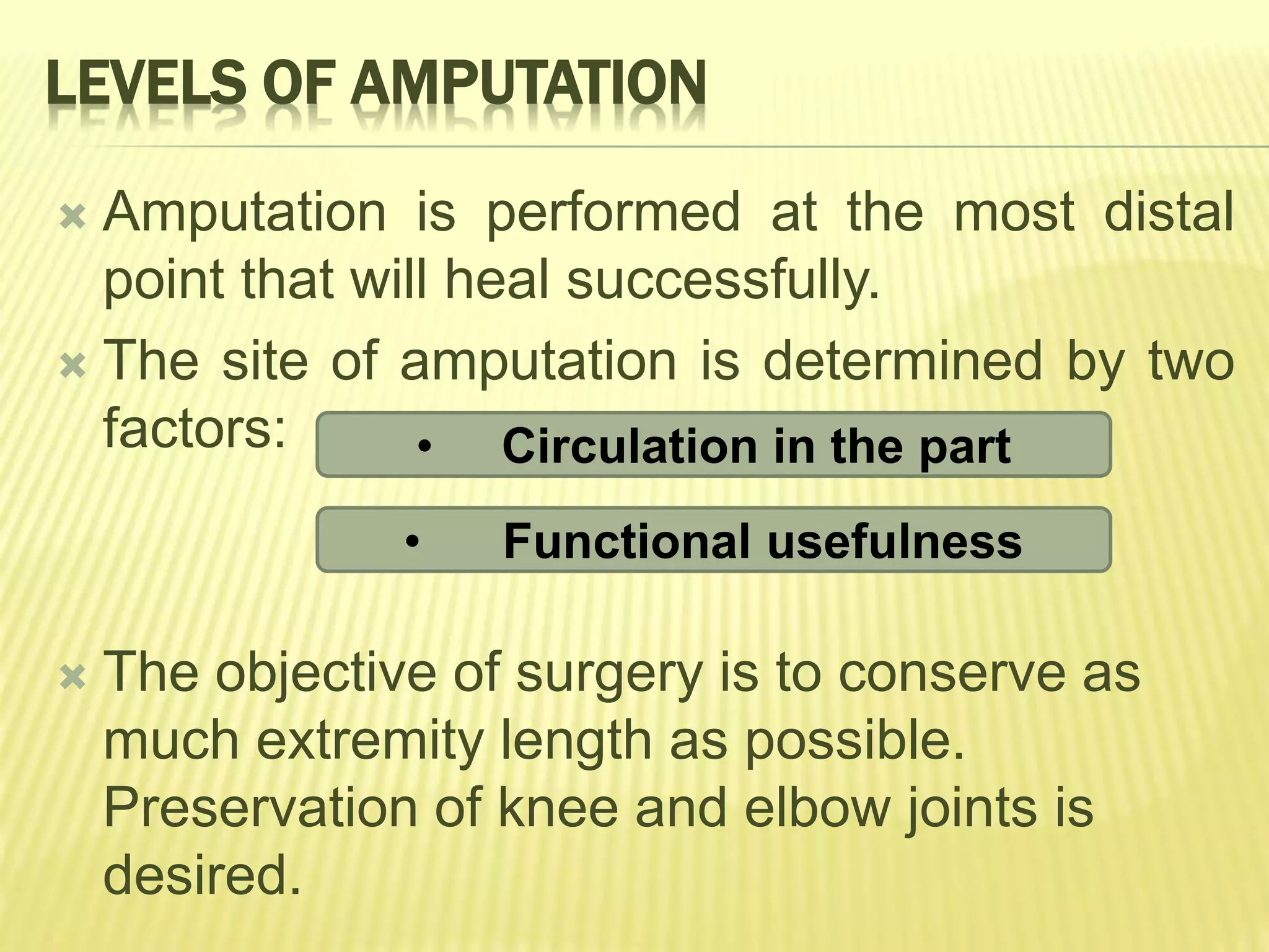 Amputation | PPTX