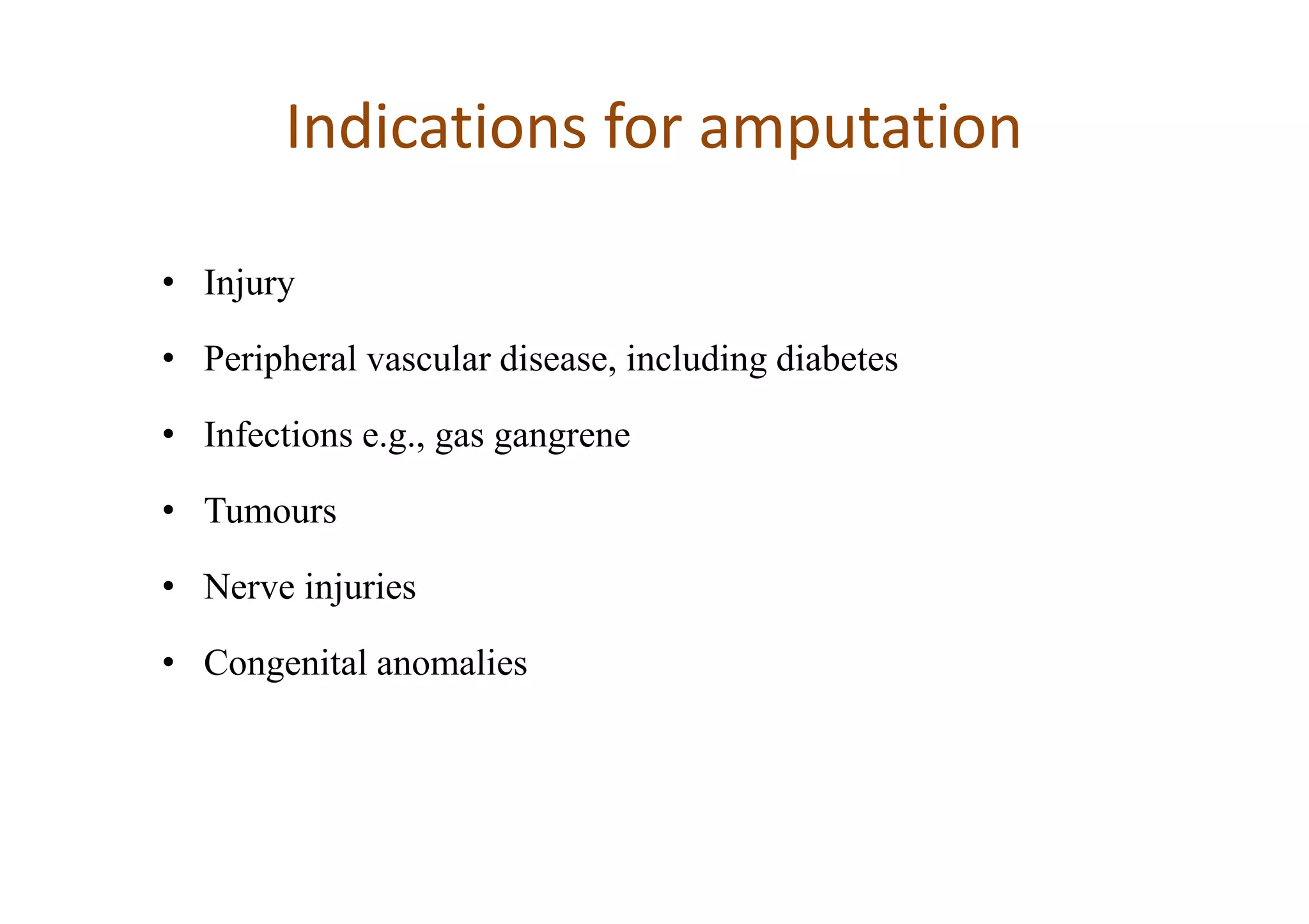 Amputation | PDF